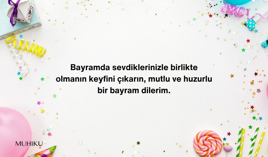 Değişik Bayram Mesajları - İlginç ve Farklı Bayram Mesajları - Muhiku